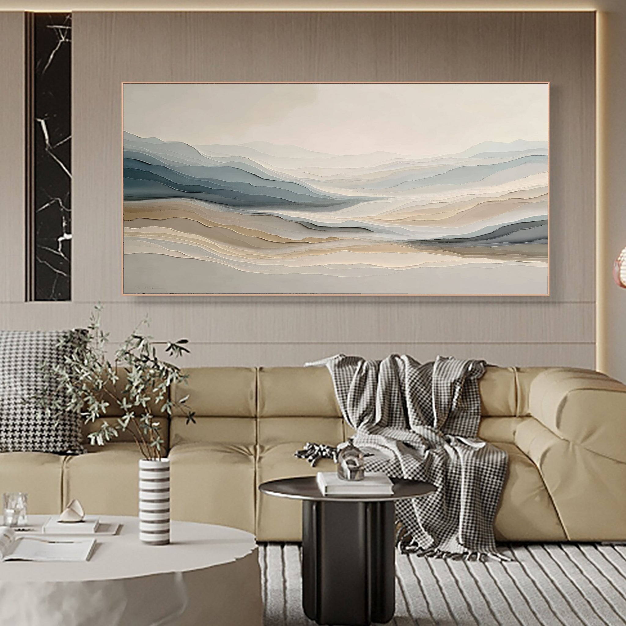 Textured Layered Ridges | Soft Horizon