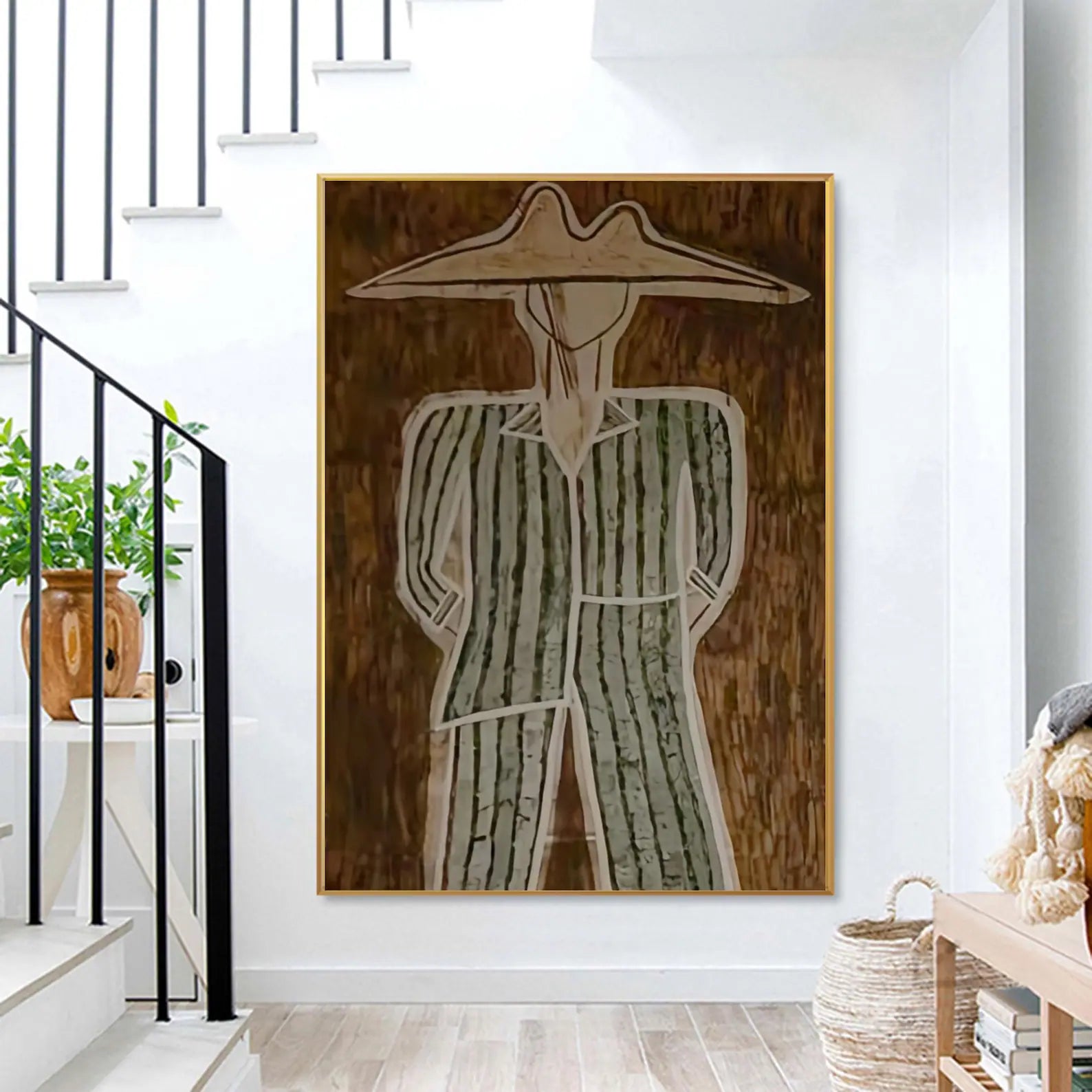 AtelierOil | Abstract Wall Art | Earthy Hues Hand‑Painted Oil